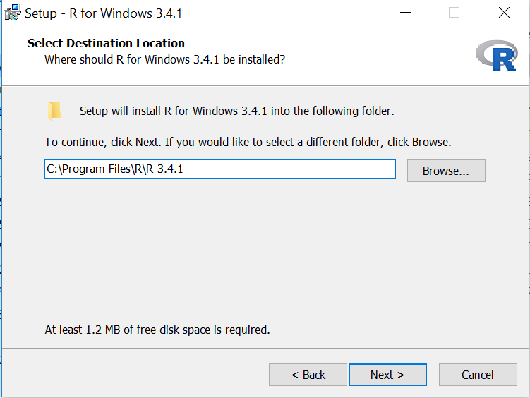 Installing R on Windows – The Data Community