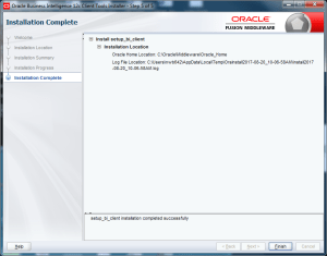 Installing the OBIEE 12c Client on Windows – The Data Community