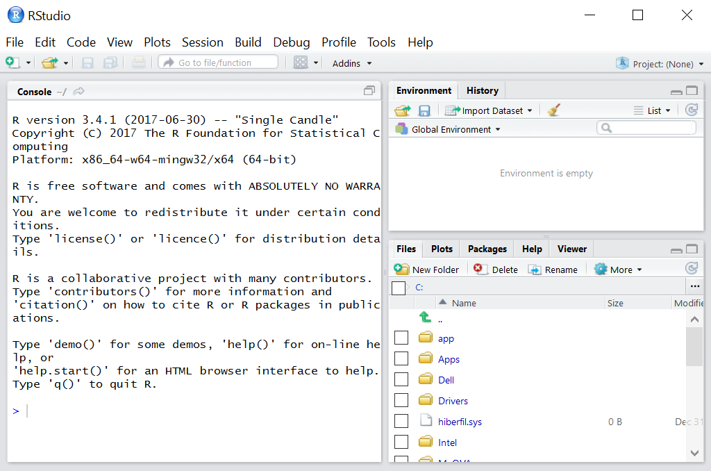 Installing RStudio on Windows – The Data Community