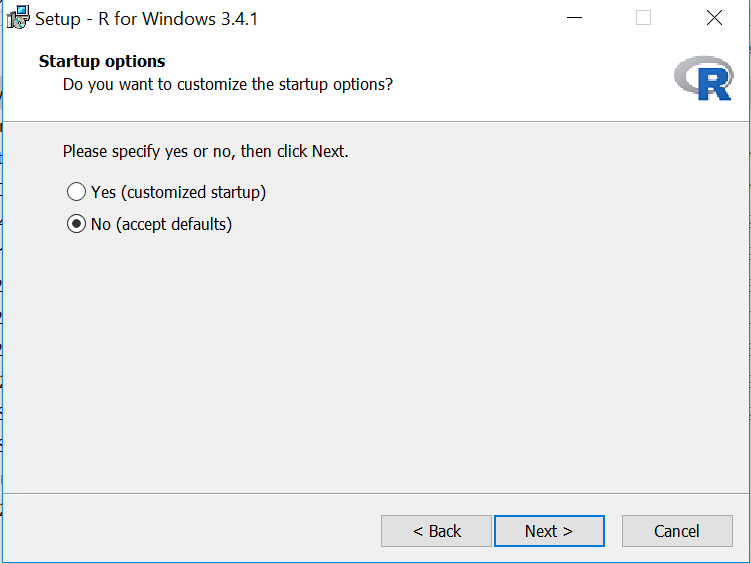 Installing R on Windows – The Data Community