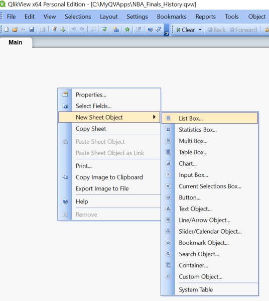 QlikView Sheet Objects Quick Overview – The Data Community