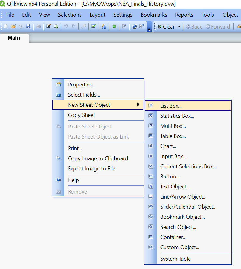 QlikView Sheet Objects Quick Overview – The Data Community