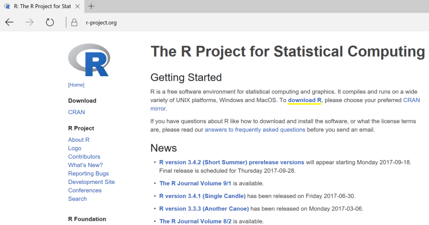 Installing R on Windows – The Data Community