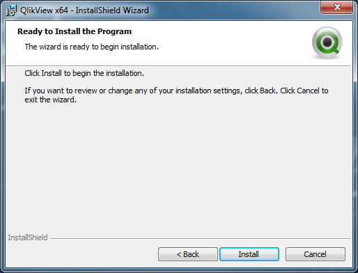 QlikView Desktop Installation – The Data Community