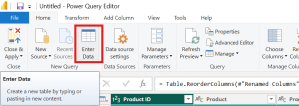 How to enter data manually (and update it) in Power BI – The Data Community