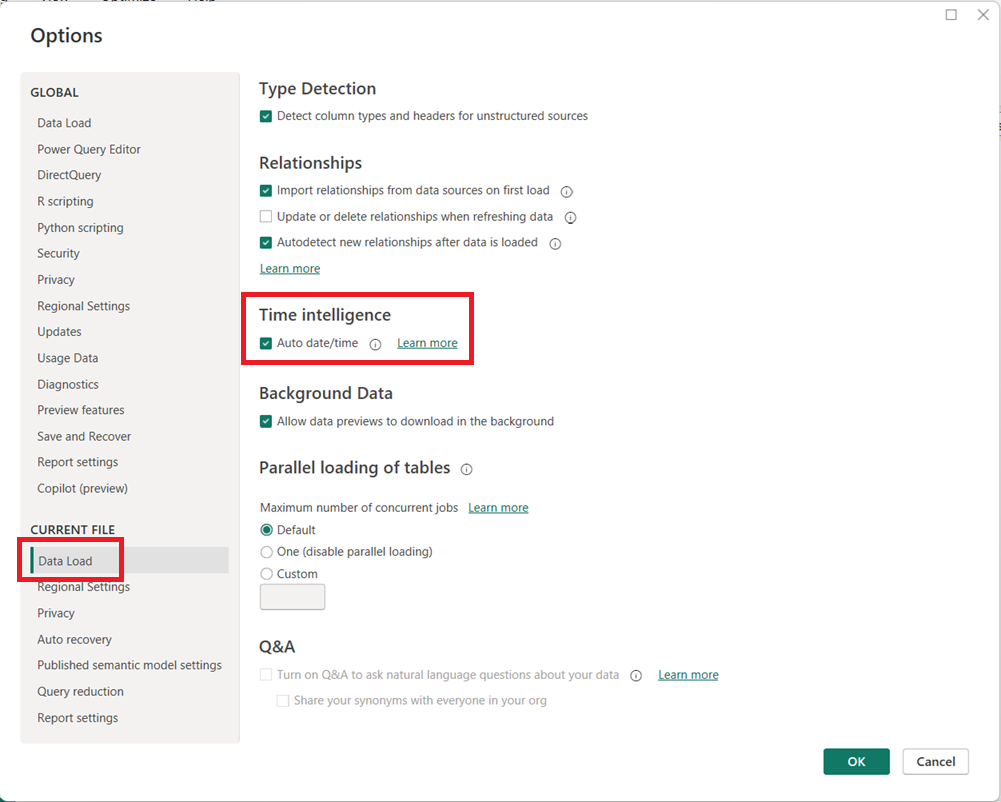 How to turn off Auto date/time in Power BI and why you might want to ...