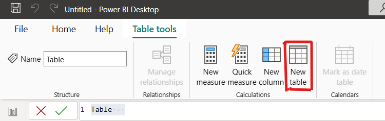 How to enter data using DAX DATATABLE function in Power BI – The Data Community
