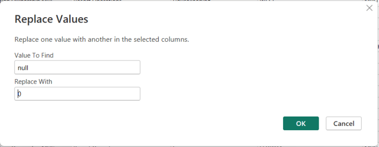 How to replace a NULL value in Power BI Power Query – The Data Community